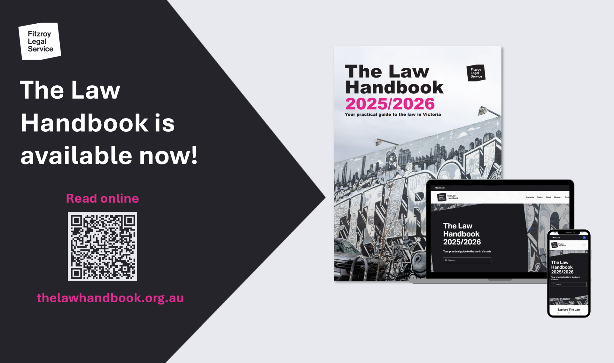 The 2025/2026 Law Handbook is available now – Fitzroy Legal Service